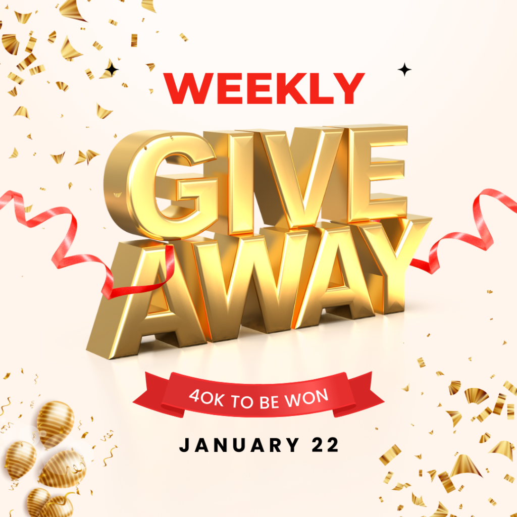 Weekly Golden Momentum Giveaway ₱40.000 - Ginto Privilege Club